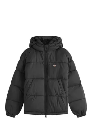 Dickies Alatna Oversized Puffer Jacket - Black