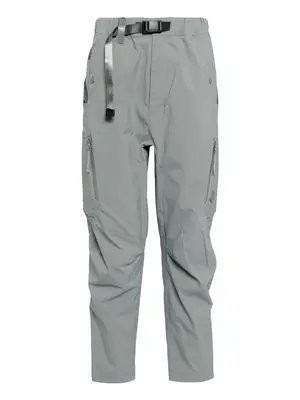 SPOONYARD Belted Cargo Trousers - Grey