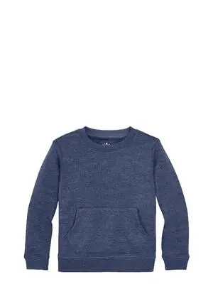 PRIMARY Cozy Fleece Crewneck Sweatshirt Heather Navy