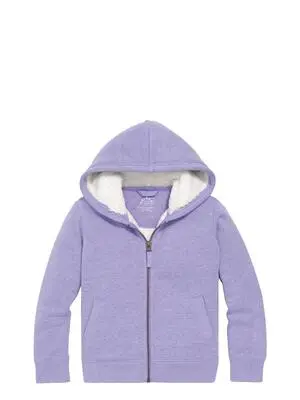 PRIMARY Teddy Fleece-lined Zip Hoodie - Heather Iris