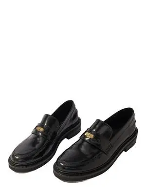 MAJE Maje Leather Loafers