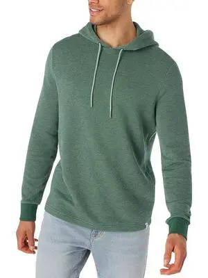 FAIR HARBOR Tailwind Textured Hoodie - Seapine Twill