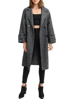 BELLE & BLOOM Rumor Has It Wool-Blend Coat