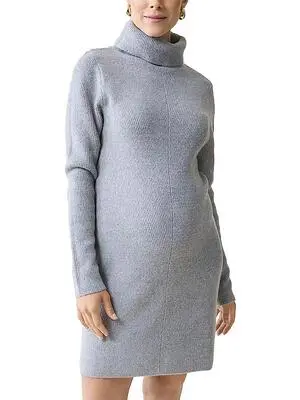 INGRID & ISABEL Maternity Sweater Dress - Gray