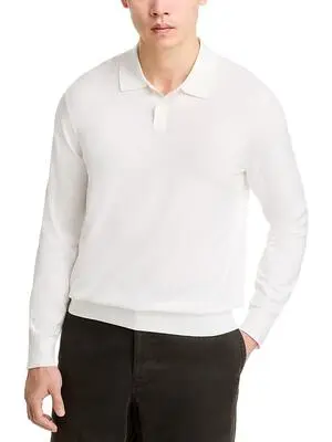 Theory Theory Goris Collared Sweater White