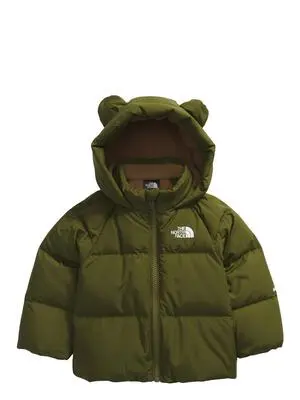 The North Face The North Face Baby Down Fleece Lined Jacket Forest Olive