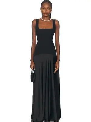 L'academie Sidney Gown - Black