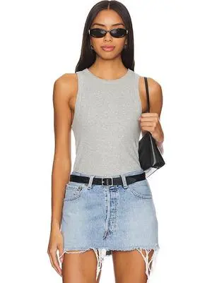 Sold Out NYC The Not So Basic Tank Heather Grey