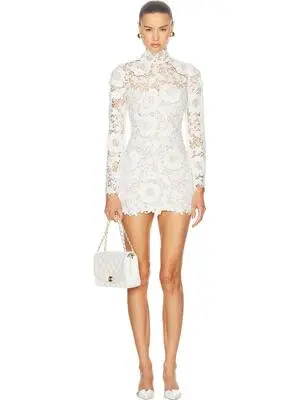 L'academie By Marianna Delphine Mini Dress - White