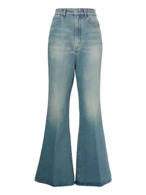Victoria Beckham High-rise Flared Jeans - Blue