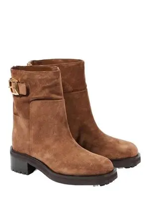 JIMMY CHOO Brooklyn 50 Ankle Boots - Brown
