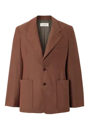 LEMAIRE Grain De Poudre Blazer - Brown