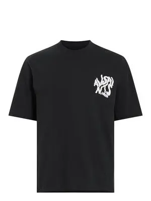 ALLSAINTS Organic Cotton Orlando T-shirt Black