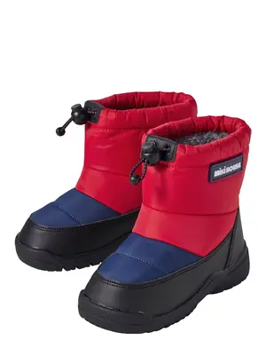 MIKI HOUSE Miki House Padded Ankle Boots With Toggle Fastening Multi