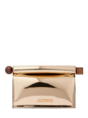 Jacquemus Rond Carré Small Clutch - Gold