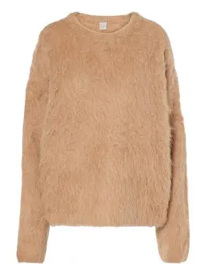 TOTEME Alpaca-blend Pullover - Beige