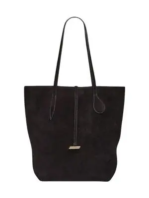 LIFFNER Little Tall Sprout Tote Suede - Black