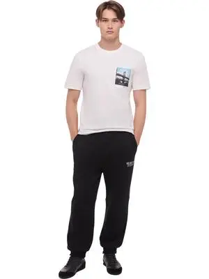 Helmut Lang Bridge Postcard Relaxed Fit T-shirt - White
