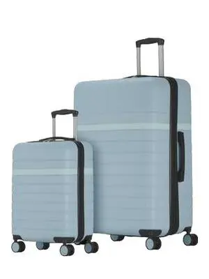 BUGATTI Bugatti Lisbon 2-Piece Hardside Luggage Set Blue
