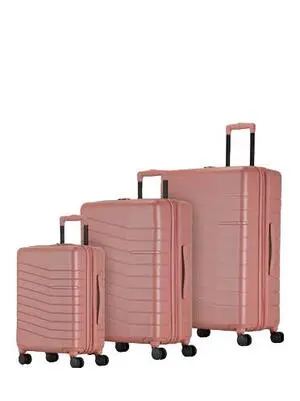 BUGATTI Munich 3-piece Hardside Luggage Set - Brick