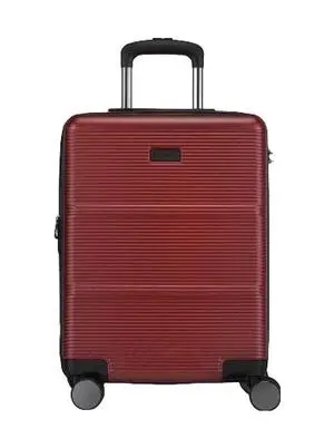 BUGATTI Bugatti Brussels Hardside Carry-On Luggage With Expansion Deepred