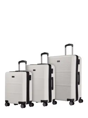 BUGATTI Bugatti Brussels Hardside 3-Piece Luggage Set Sand