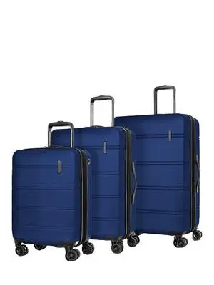 SWISS MOBILITY Swiss Mobility LAX 3-Piece Hardside Luggage Set Blue