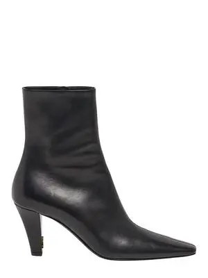 Saint Laurent Jill Ankle Booties - Nero