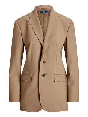 Polo Ralph Lauren Stretch Wool-blend Blazer - Camel