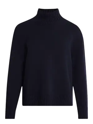 Loro Piana Parksville Cashmere Sweater - Blue Navy