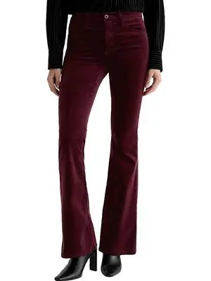 Ag Farrah Bootcut Mid-rise Jeans - Winery