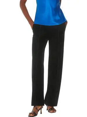 Whistles Velvet Trousers - Black