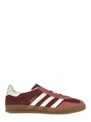 Adidas Gazelle Indoor Sneakers Maroon/cloud White/preloved Crimson