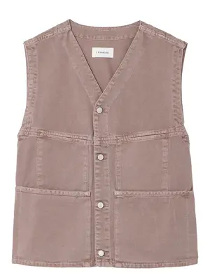 LEMAIRE Denim Vest - Pink