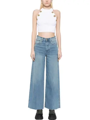 Rag & Bone Wide-leg Jeans - Blue