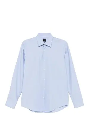 BOSS Twill Shirt Blue