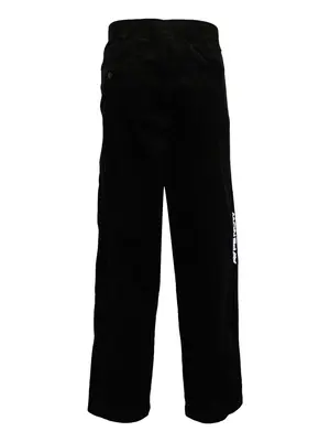 AAPE BY *A BATHING APE® Corduroy Trousers - Black