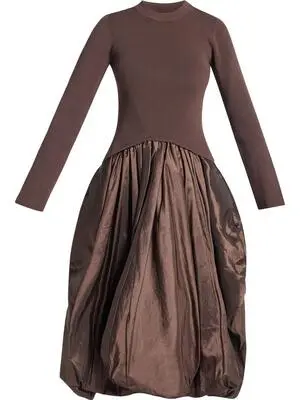 Simkhai Kenlie Midi Dress - Brown