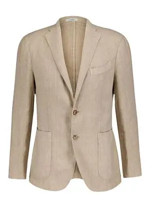 Boglioli Linen Blazer - Neutrals