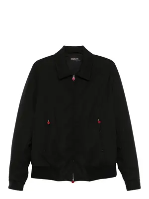 Kiton Padded Bomber Jacket - Black