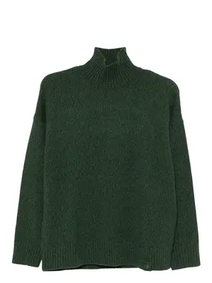 Victoria Beckham Mélange-effect Sweater - Green