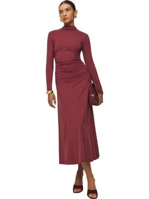 REFORMATION Nemy Knit Dress - Red