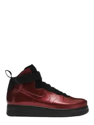 Nike Air Force 1 Foamposite Cupin High-Top Sneakers Red/black