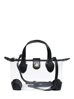 Stoney Clover Lane Clear Pouchette Crossbody - Noir