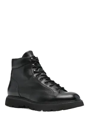 DOUCAL'S Doucal's Leather Lace-Up Boots