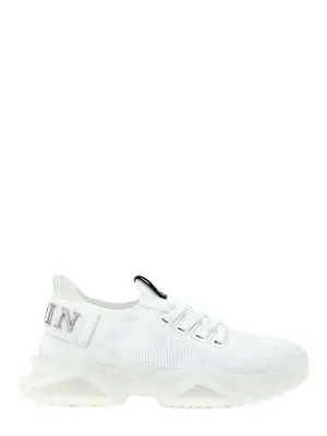 Philipp Plein Runner Iconic Sneakers - White
