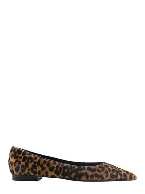 NOTABENE Gisela Leopard-print Ballerinas - Black