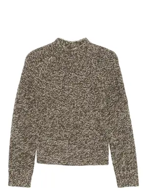 Aspesi Mélange-effect Sweater - Green