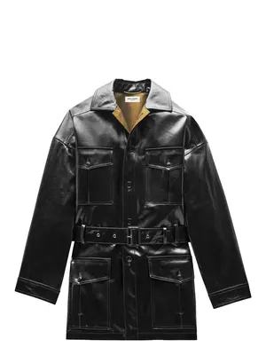 Saint Laurent Saharienne Jacket - Black
