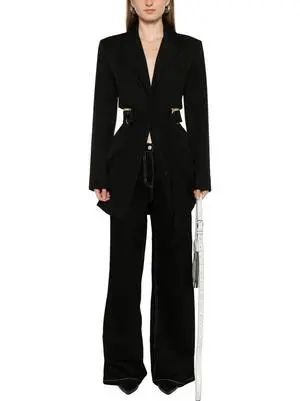 COURREGES Wide-leg Jeans - Black